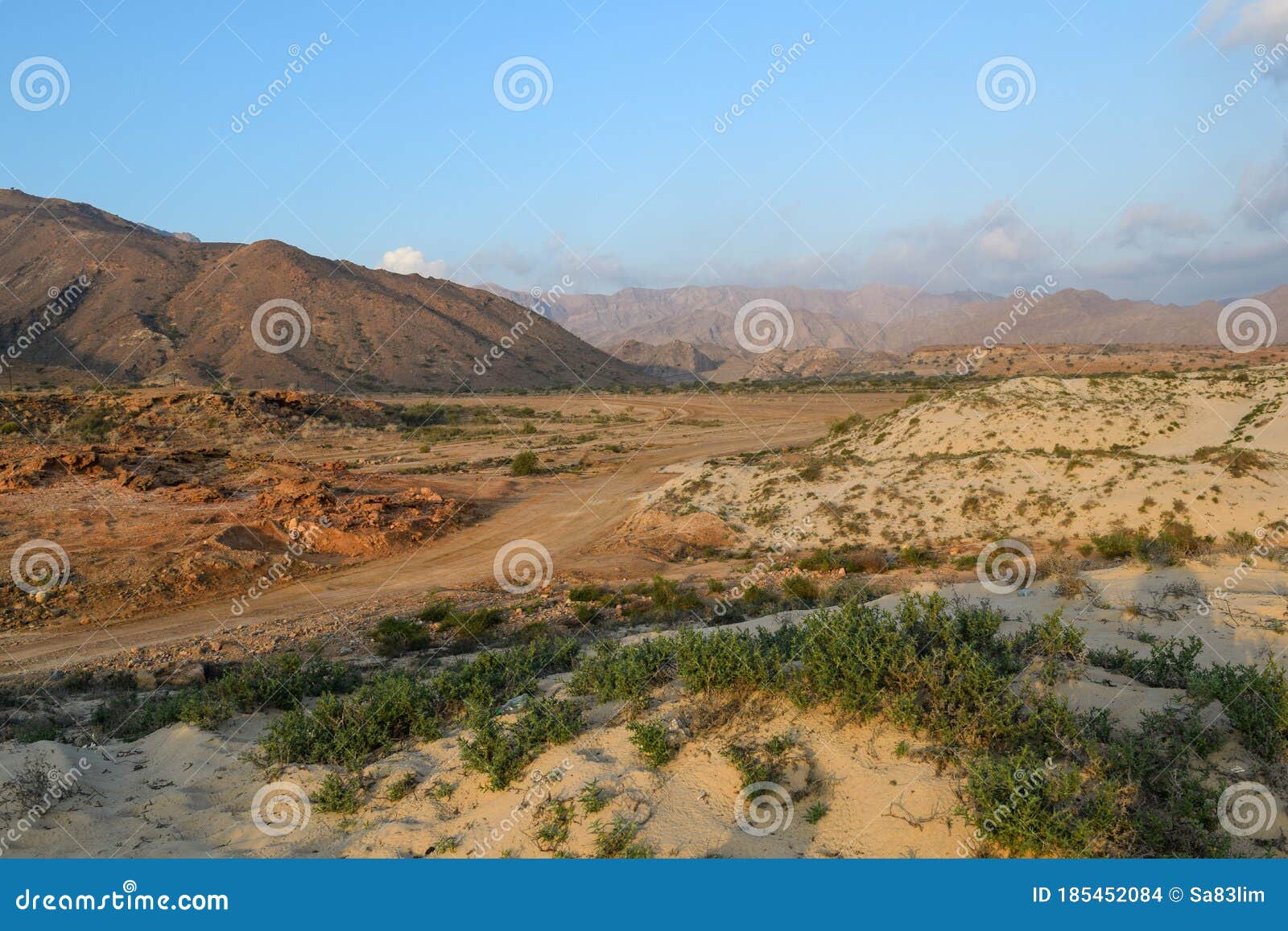 Landscape from Oman stock photo. Image of outdoors, arabia - 185452084