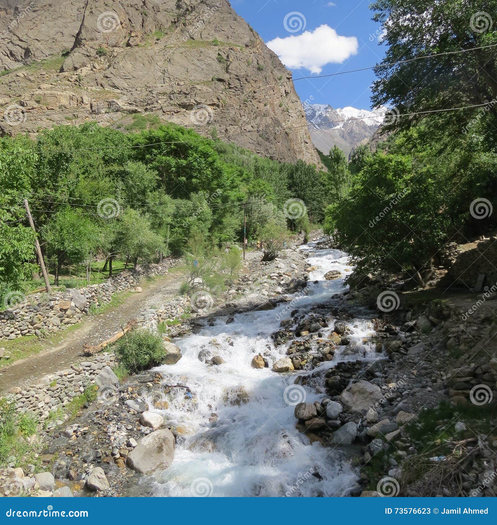 Landscape Pakistan stock image. Image of pakistan, scene - 73576623