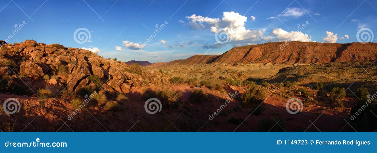 Landscape Panoramic View UTAH - USA Stock Image - Image of ripple ...