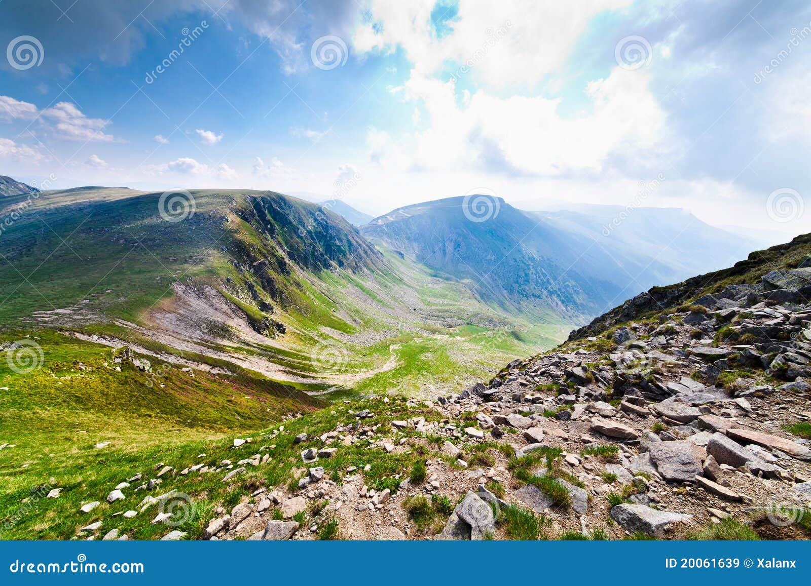 Landscape from Parang Mountains, Romania Stock Image - Image of ...