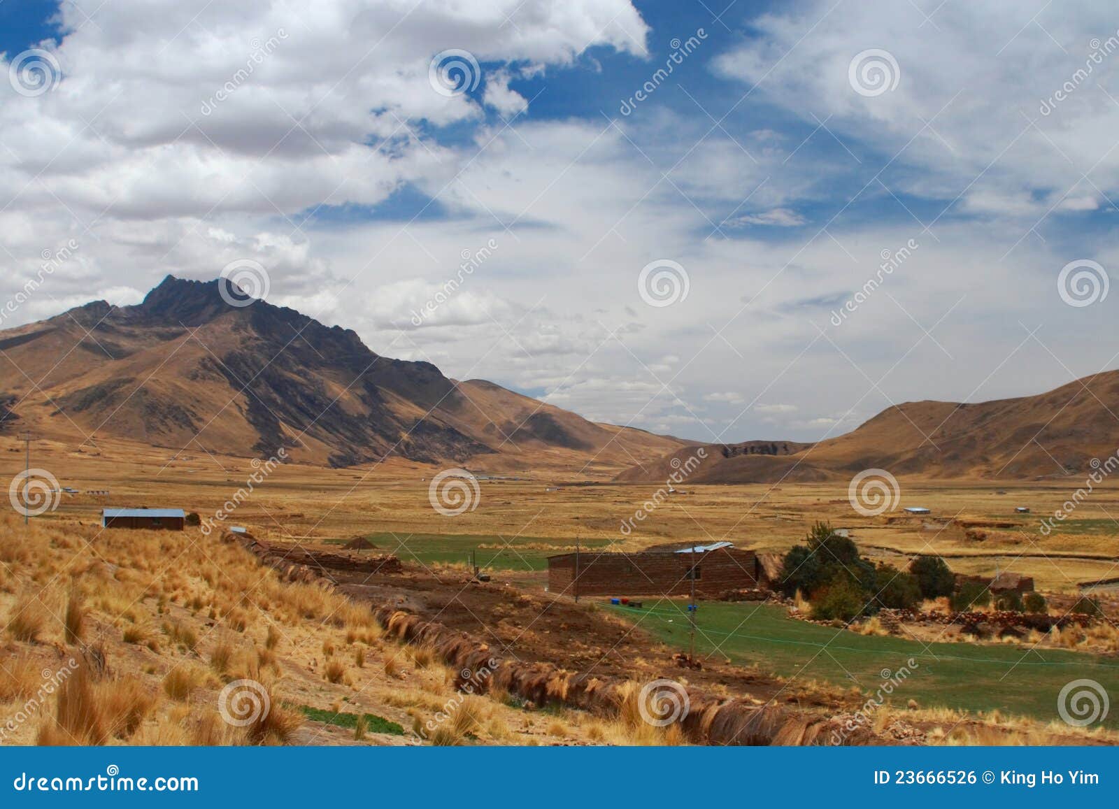 Landscape in Peru stock photo. Image of andes, america - 23666526