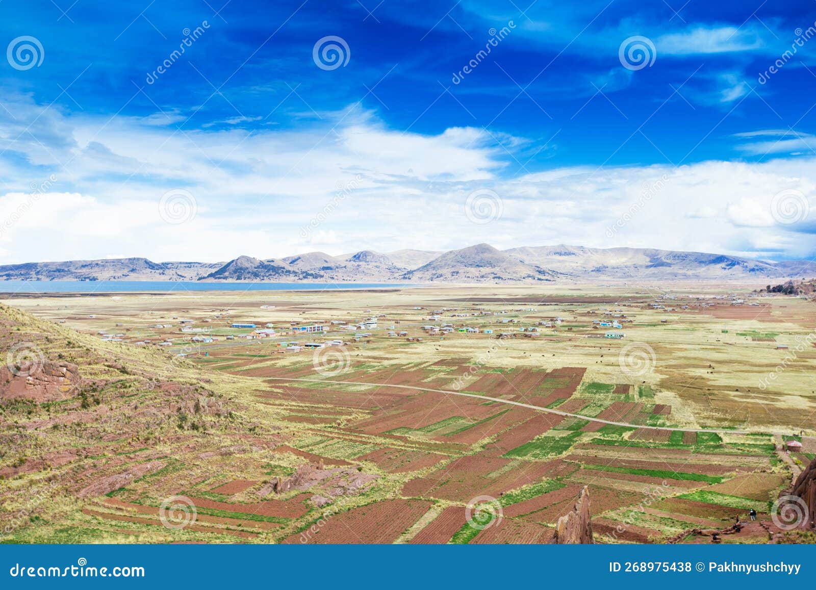 Landscape Peru stock photo. Image of land, andes, panorama - 268975438