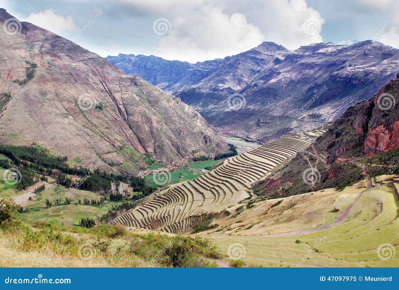 Landscape in Peru stock image. Image of altitude, andean - 47097975