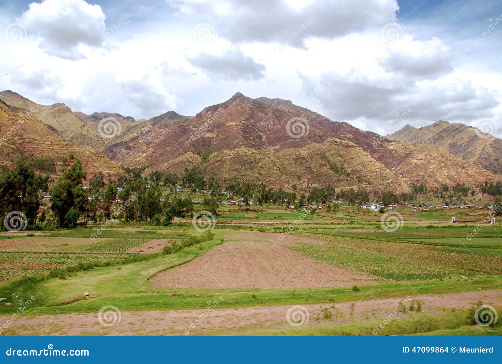 Landscape in Peru stock photo. Image of inca, countryside - 47099864