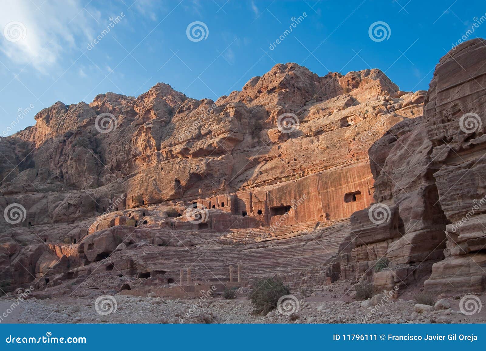Landscape of Petra stock image. Image of daybreak, natural - 11796111