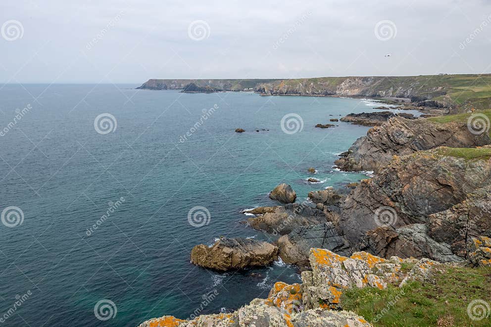 The Lizard in Cornwall stock photo. Image of point, rugged - 237466066