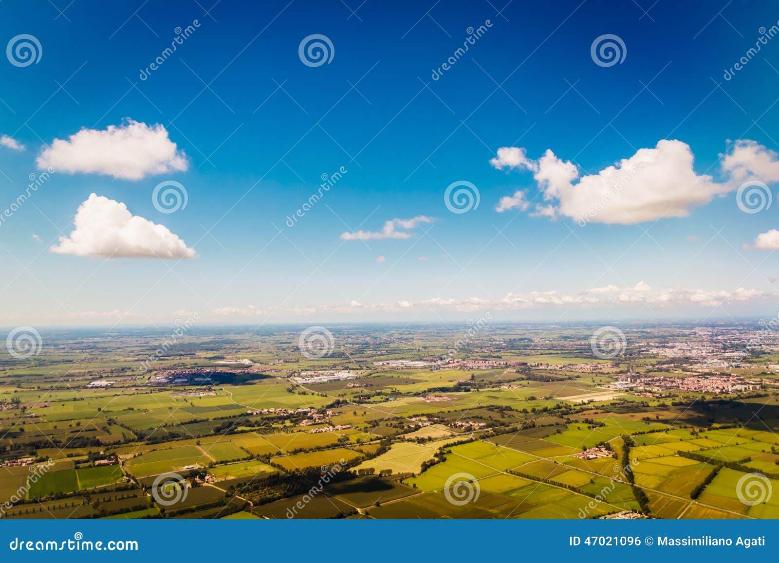 Landscape of the Po Valley in Italy Stock Photo - Image of shooting ...