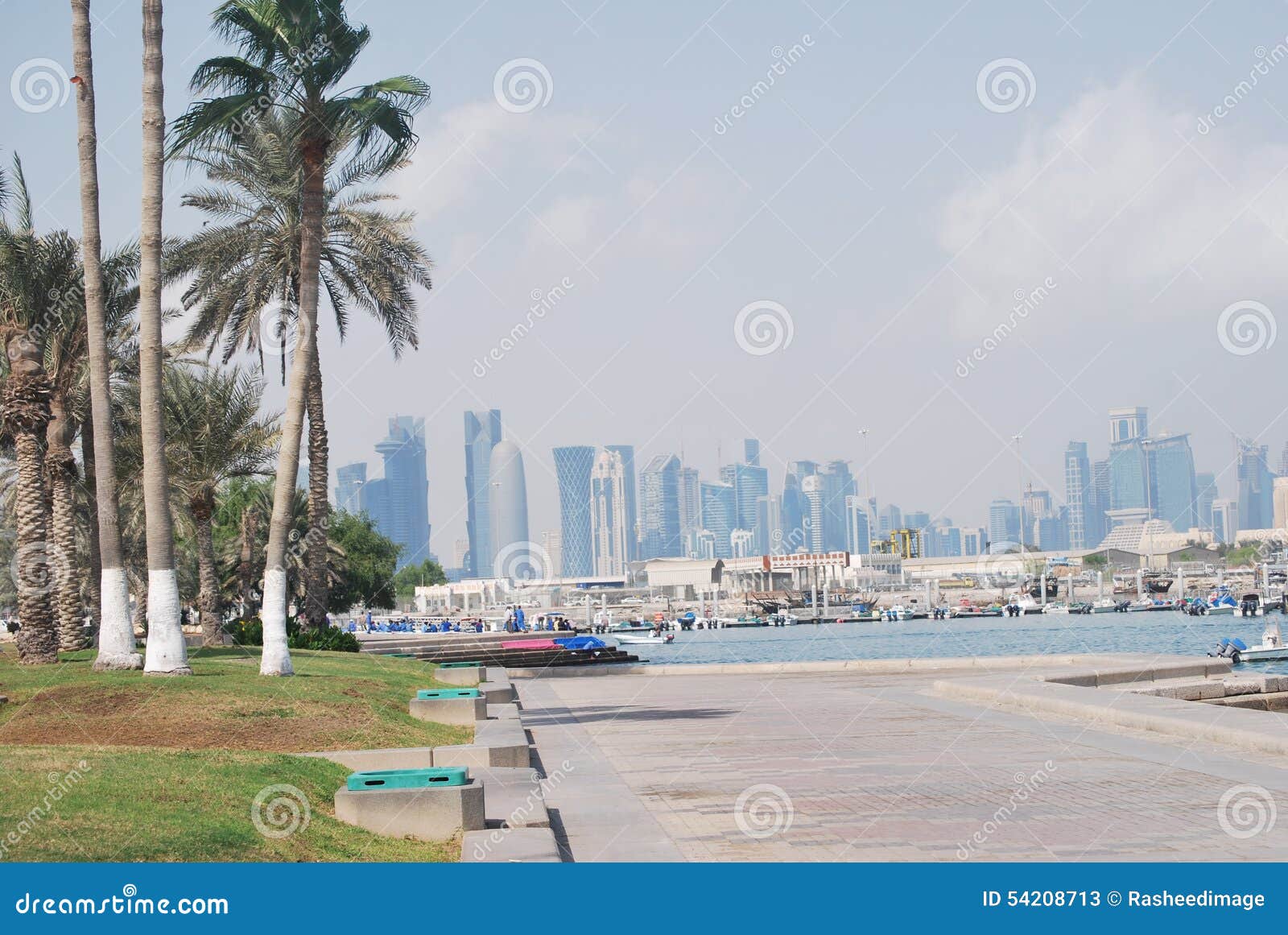 LANDSCAPE of QATAR stock image. Image of landscape, cool - 54208713