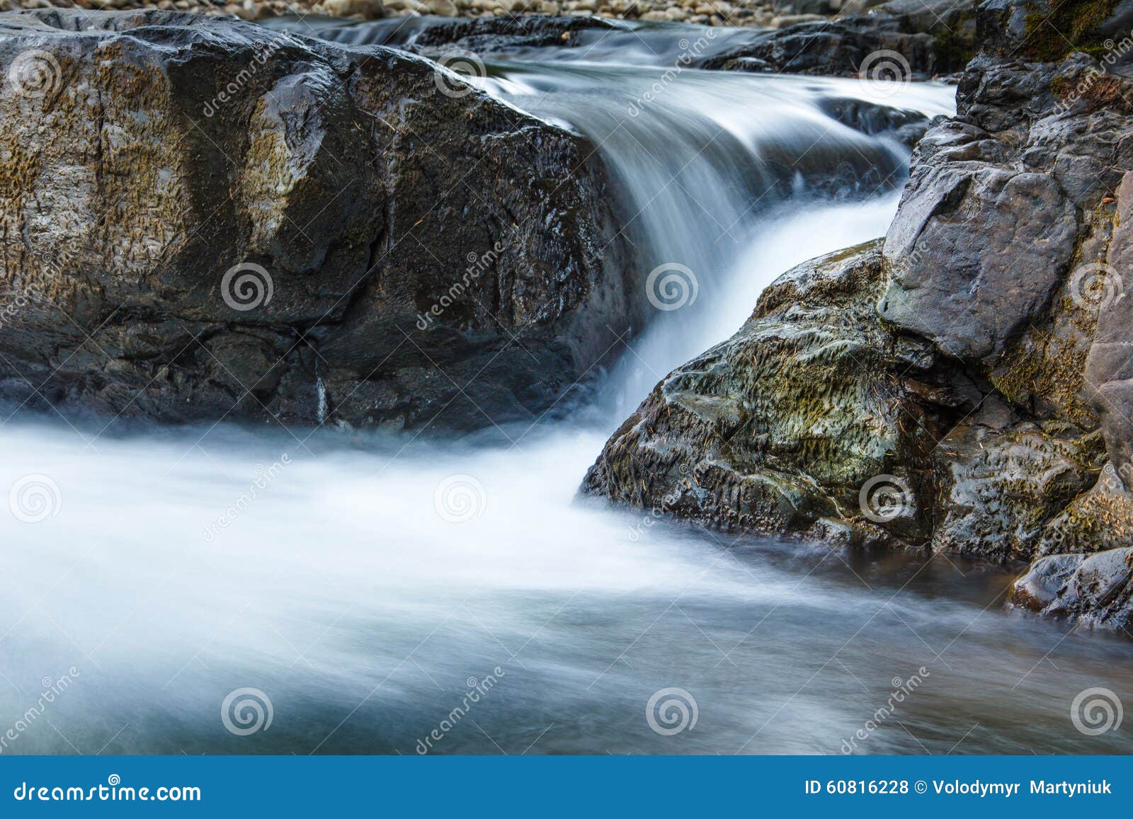 Landscape Rapids on a Mountains River. Stock Photo - Image of calm ...