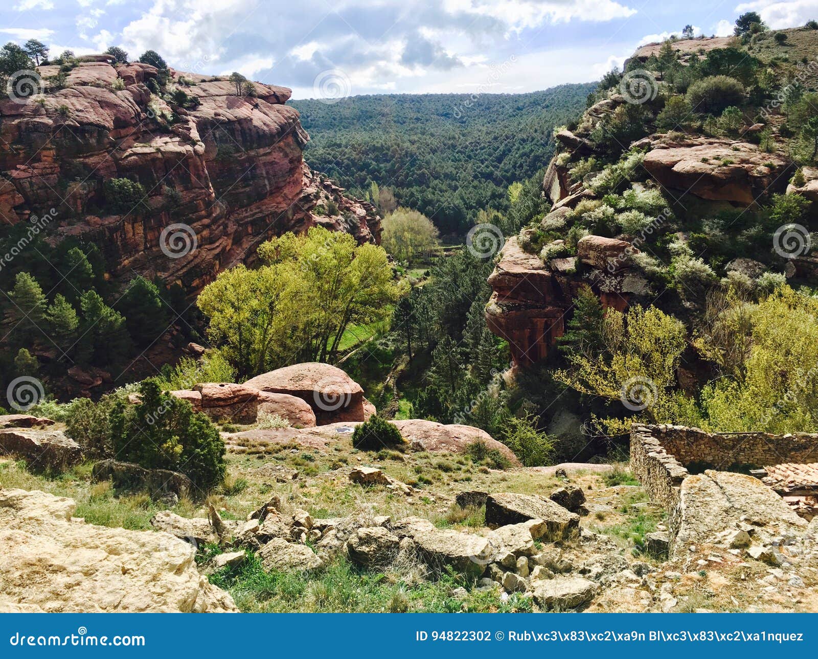 Landscape of reddish rock stock photo. Image of landscape - 94822302