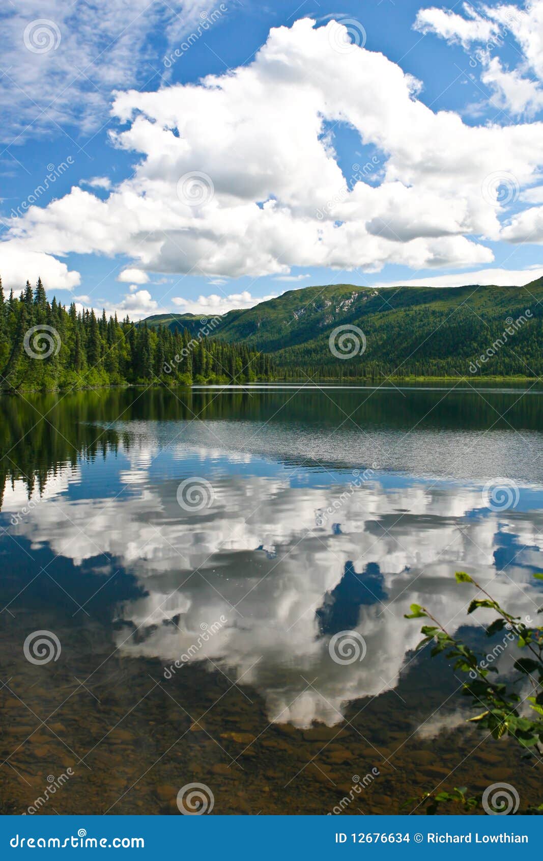 Landscape Reflections stock photo. Image of lake, reflection - 12676634