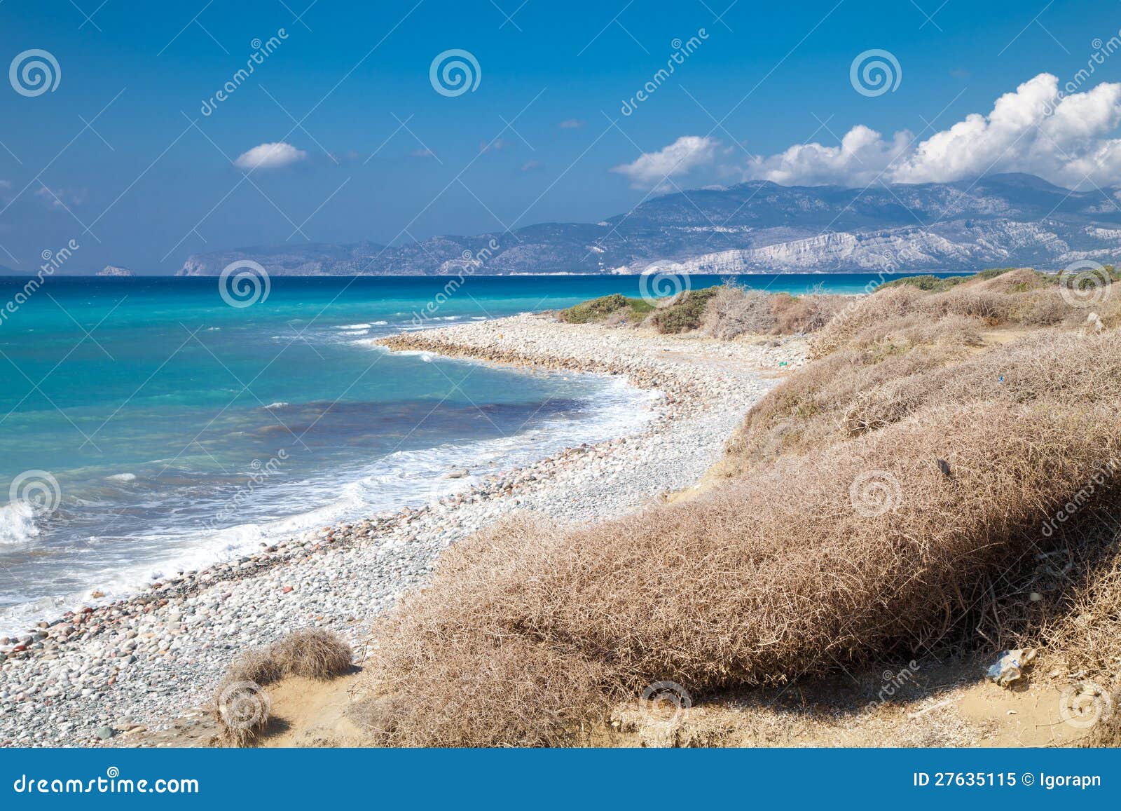 Landscape Rhodes stock image. Image of travel, landscape - 27635115