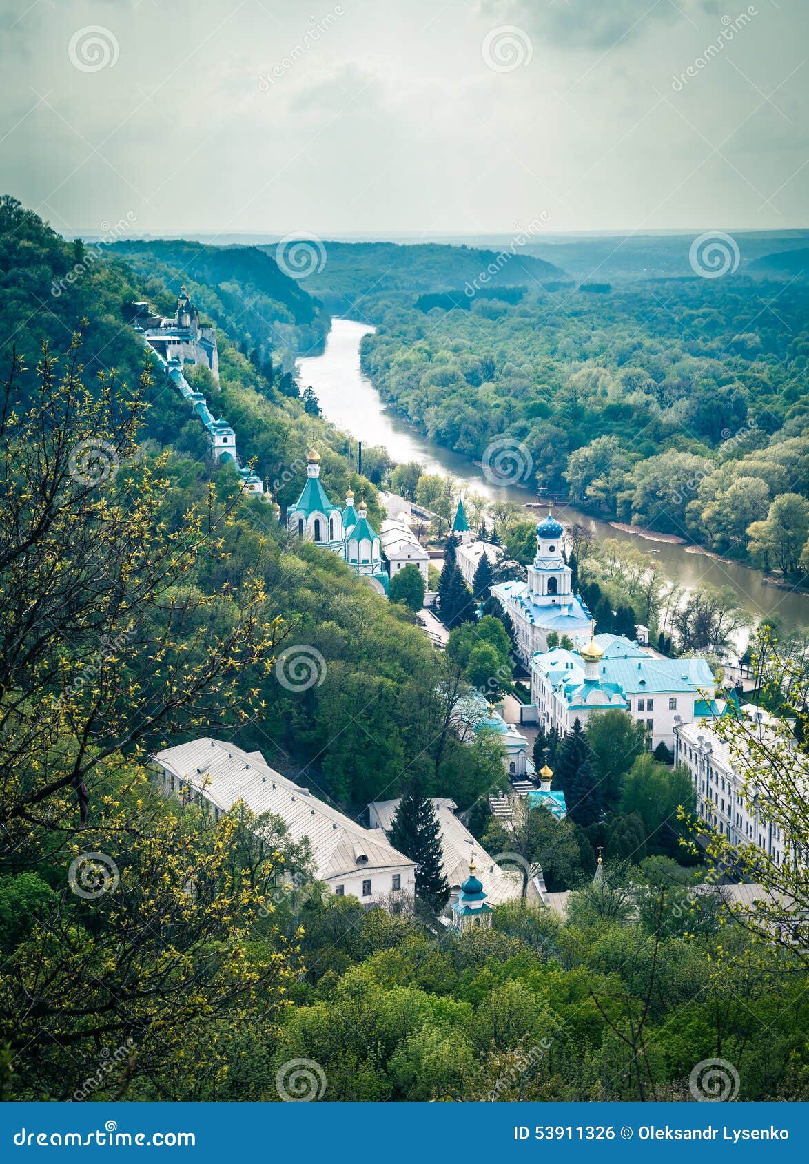 Landscape river stock photo. Image of riverside, river - 53911326