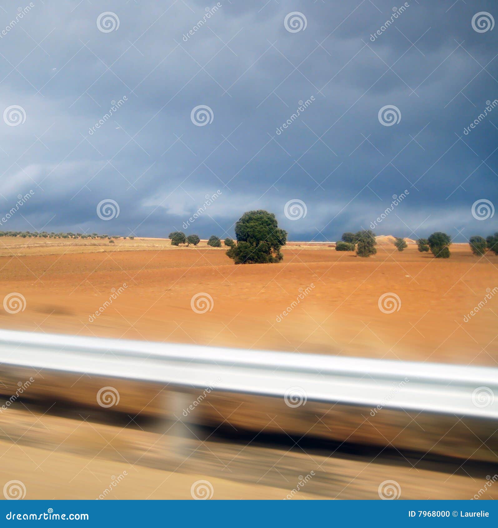 Landscape on the Road Side. Stock Photo - Image of field, rural: 7968000