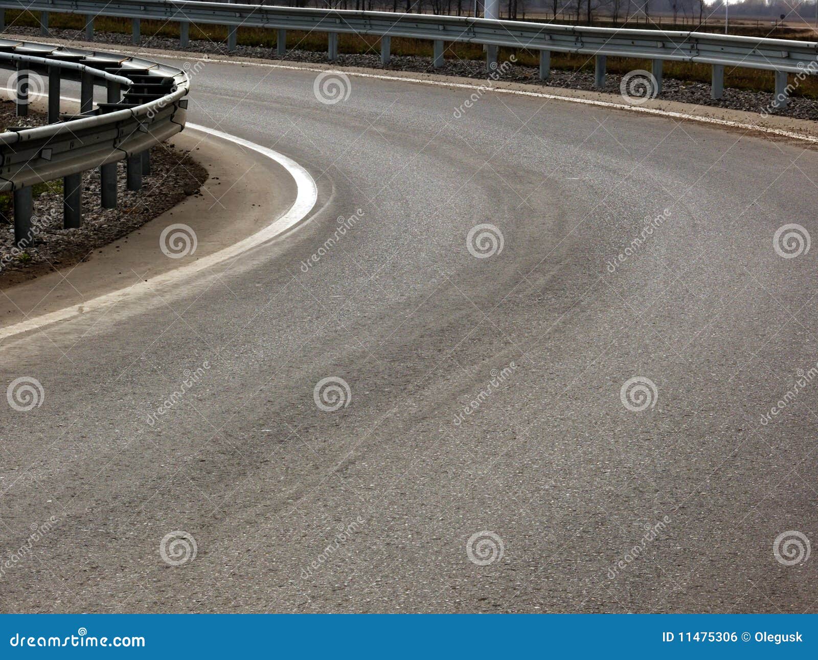 Landscape road turn stock photo. Image of restrictive - 11475306