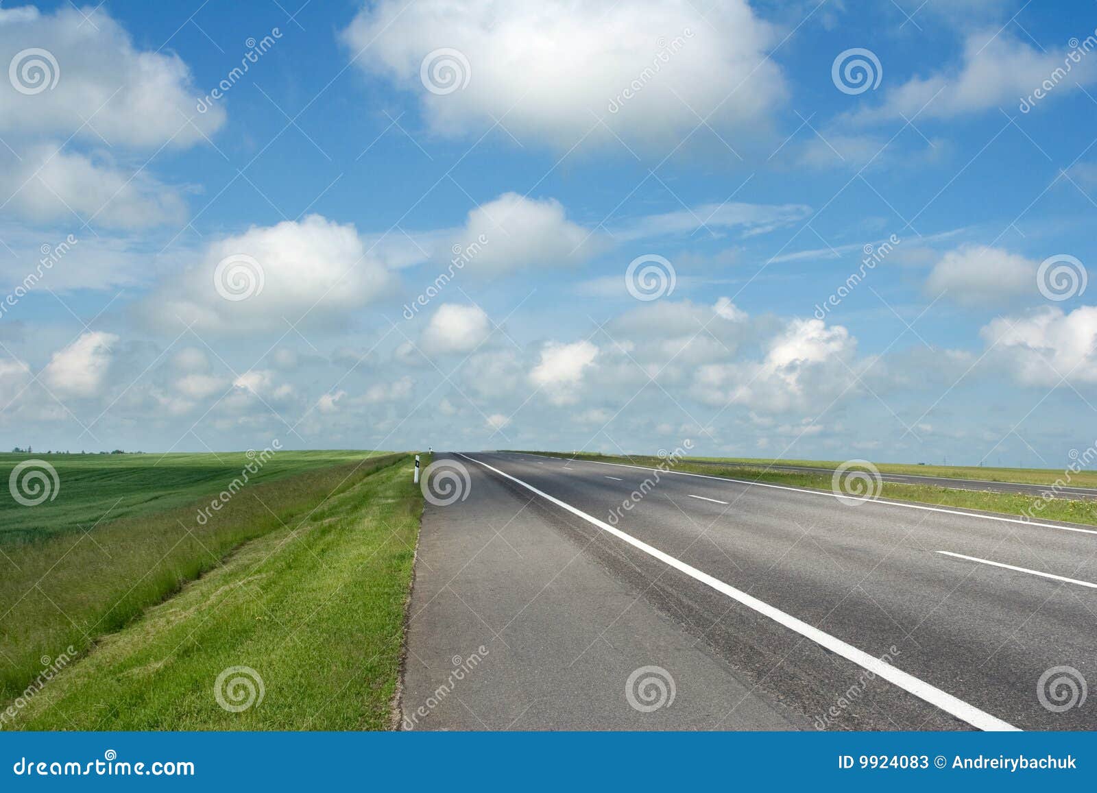 Landscape: roadside stock image. Image of clear, asphalt - 9924083