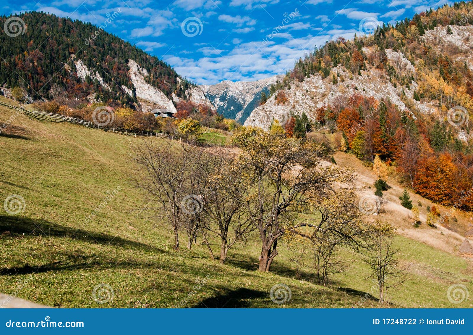 Landscape in Romania stock photo. Image of natural, colored - 17248722