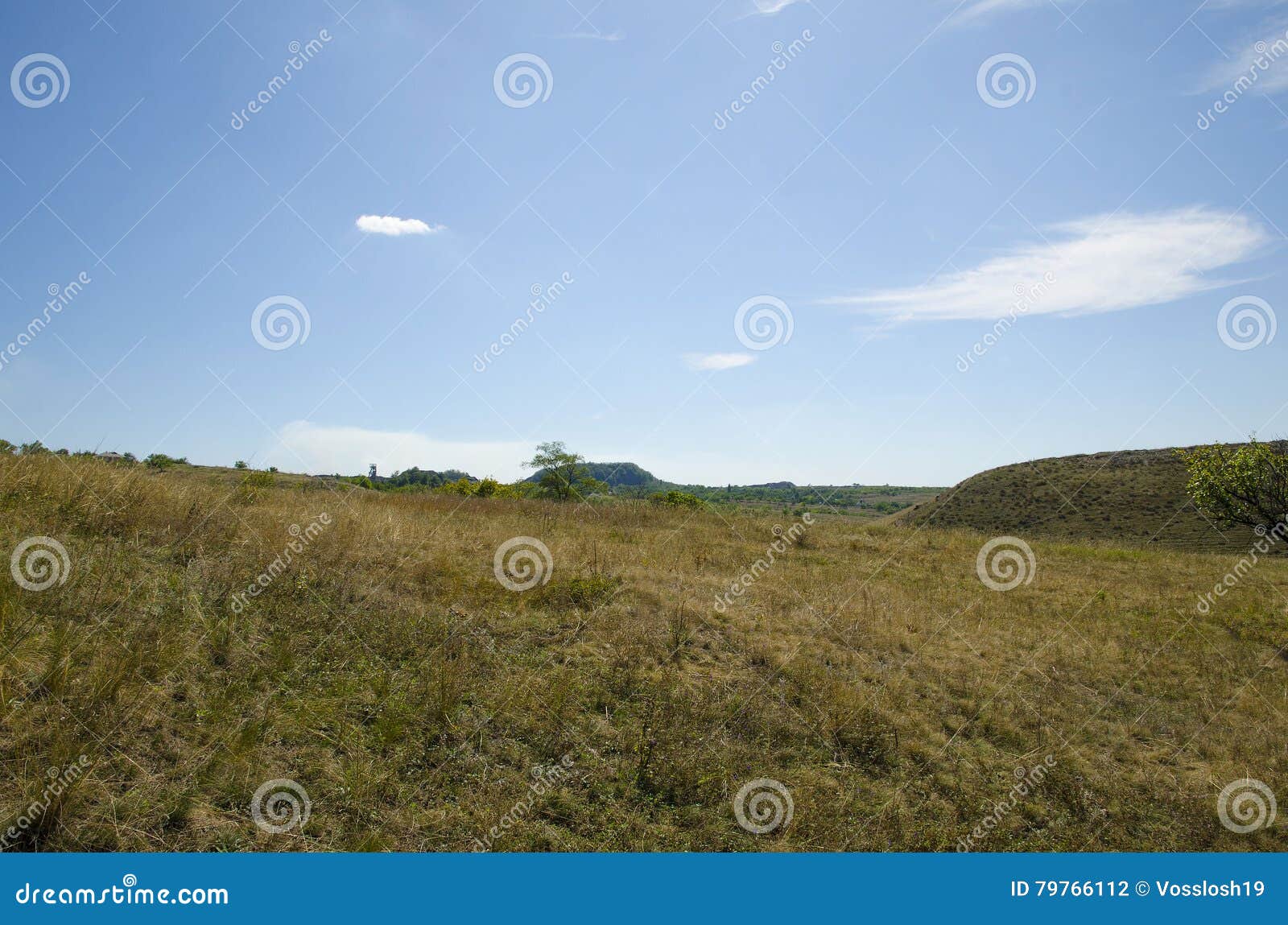 Landscape on Rough Terrain. Stock Photo - Image of horizon, distance ...
