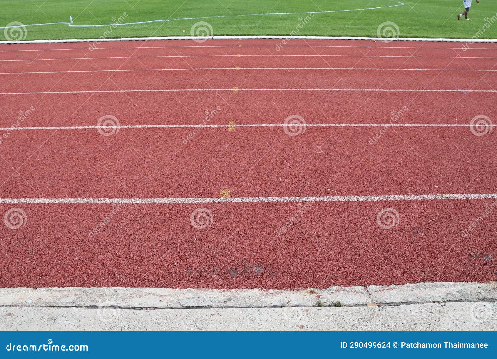 Landscape of Running Track, Stadium, Treadmill, No People for Exercise ...