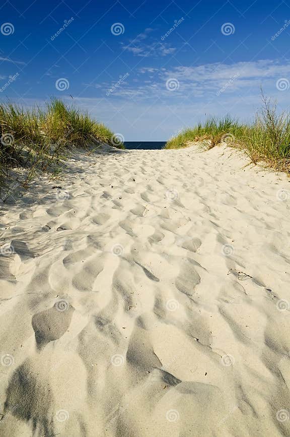 Landscape sand beach stock image. Image of ocean, island - 15453465