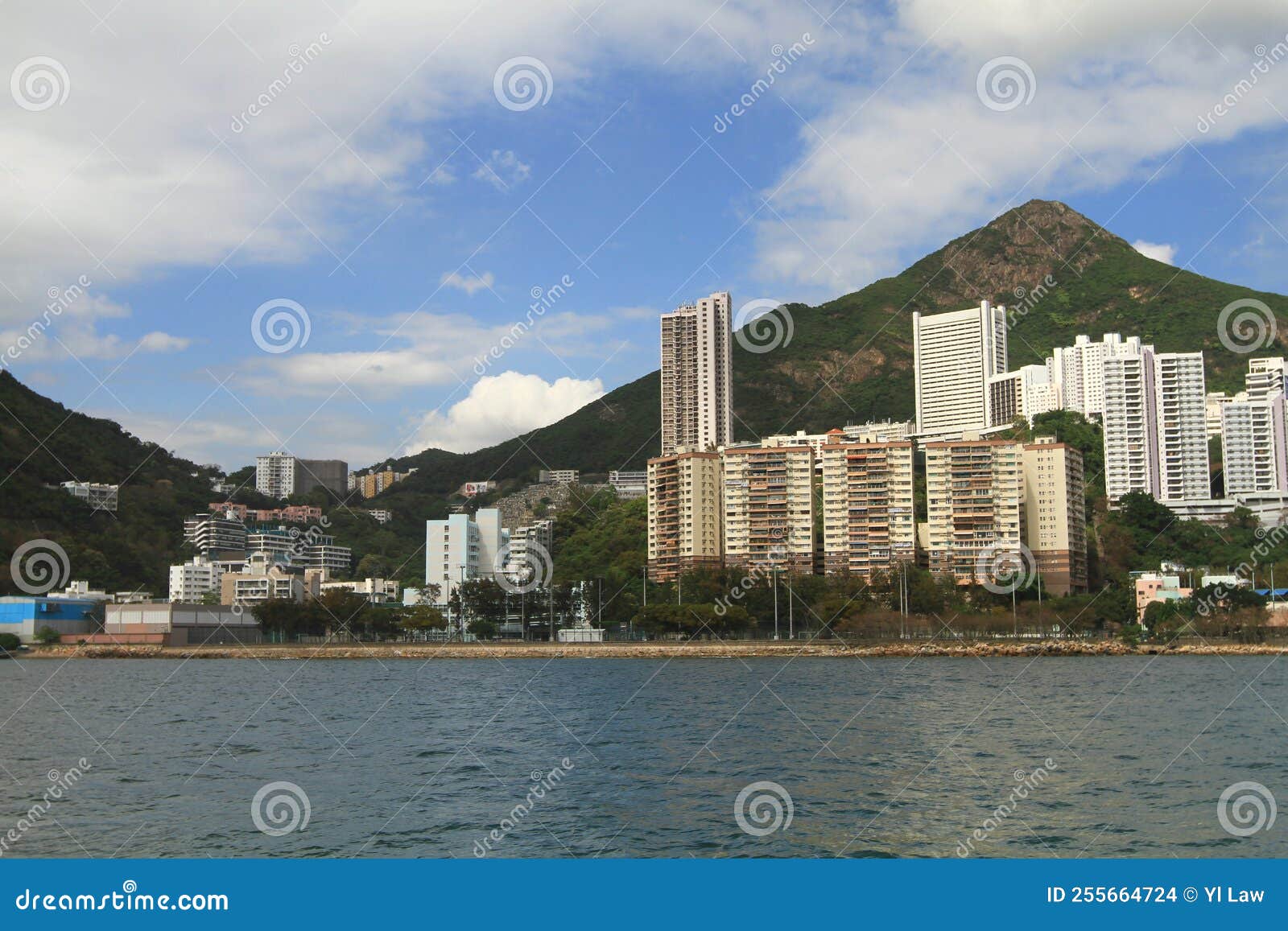 The Landscape of Sandy Bay, Hong Kong 10 May 2011 Editorial Stock Image ...