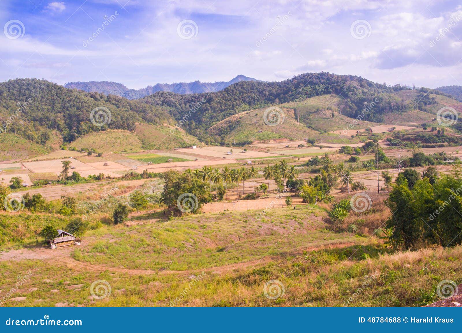 Landscape Scenery in Northern Thailand Stock Photo - Image of thailand ...
