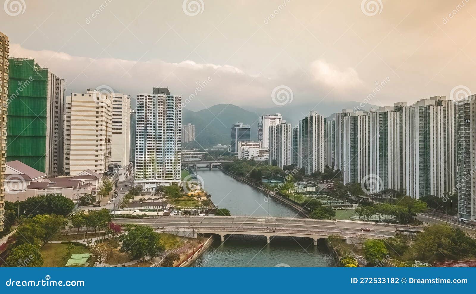 The Landscape of Shing Mun River, Shek Mun. March 18 2023 Editorial ...