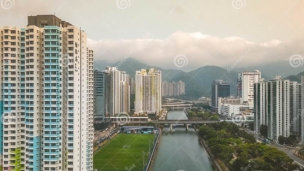 The Landscape of Shing Mun River, Shek Mun. March 18 2023 Editorial ...