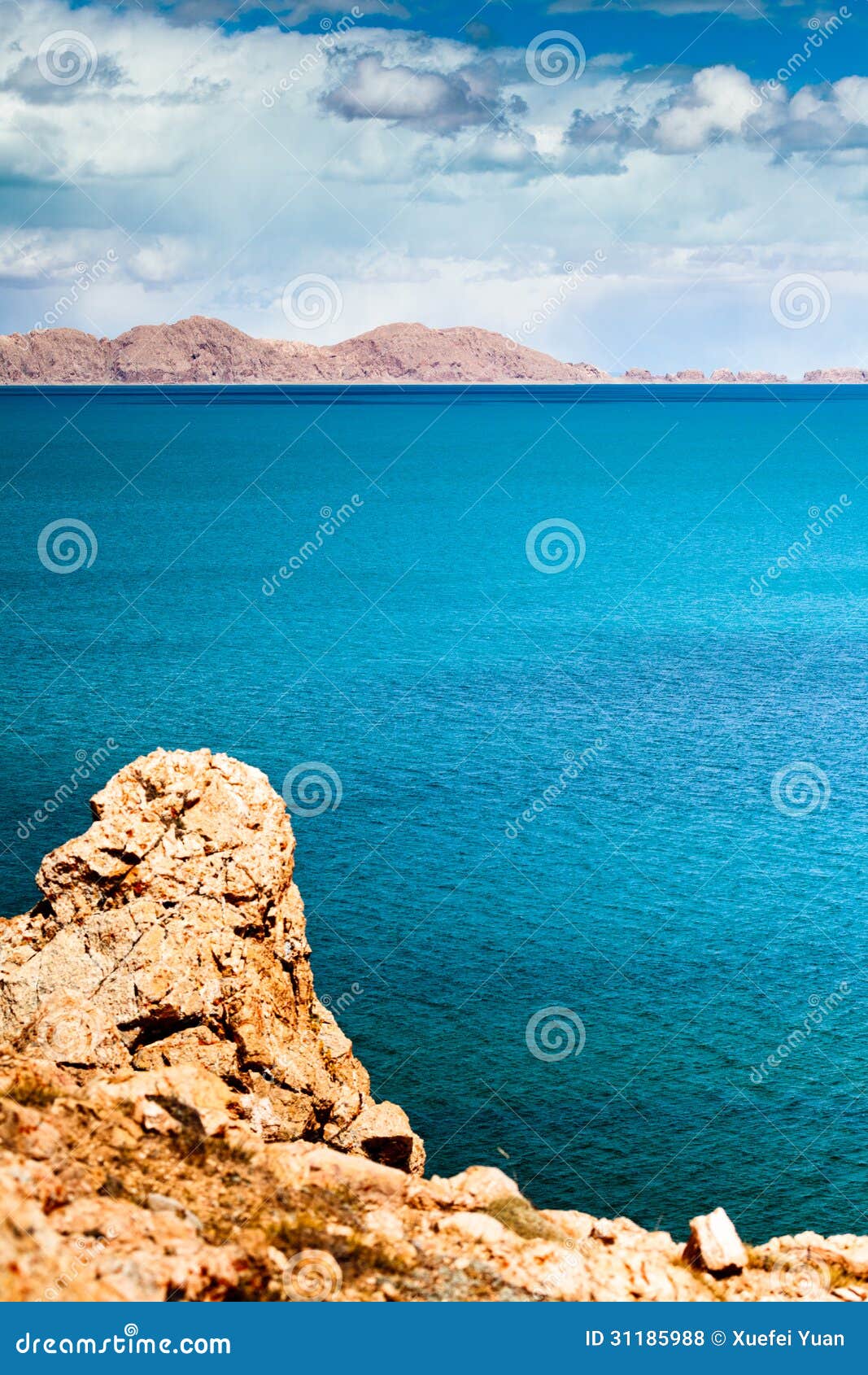 Landscape of Siling Co stock photo. Image of light, landscape - 31185988