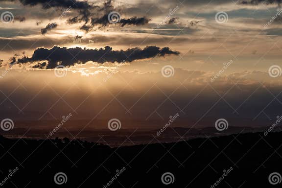 In the sky stock photo. Image of environment, sunsetr - 171788192