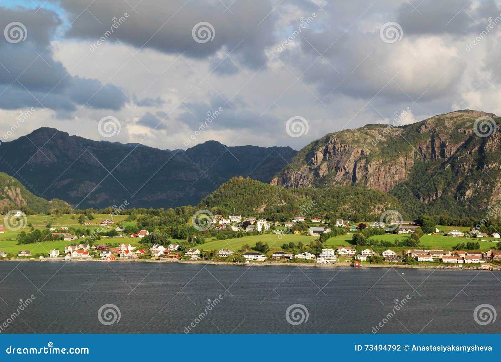Landscape in south Norway stock photo. Image of norway - 73494792