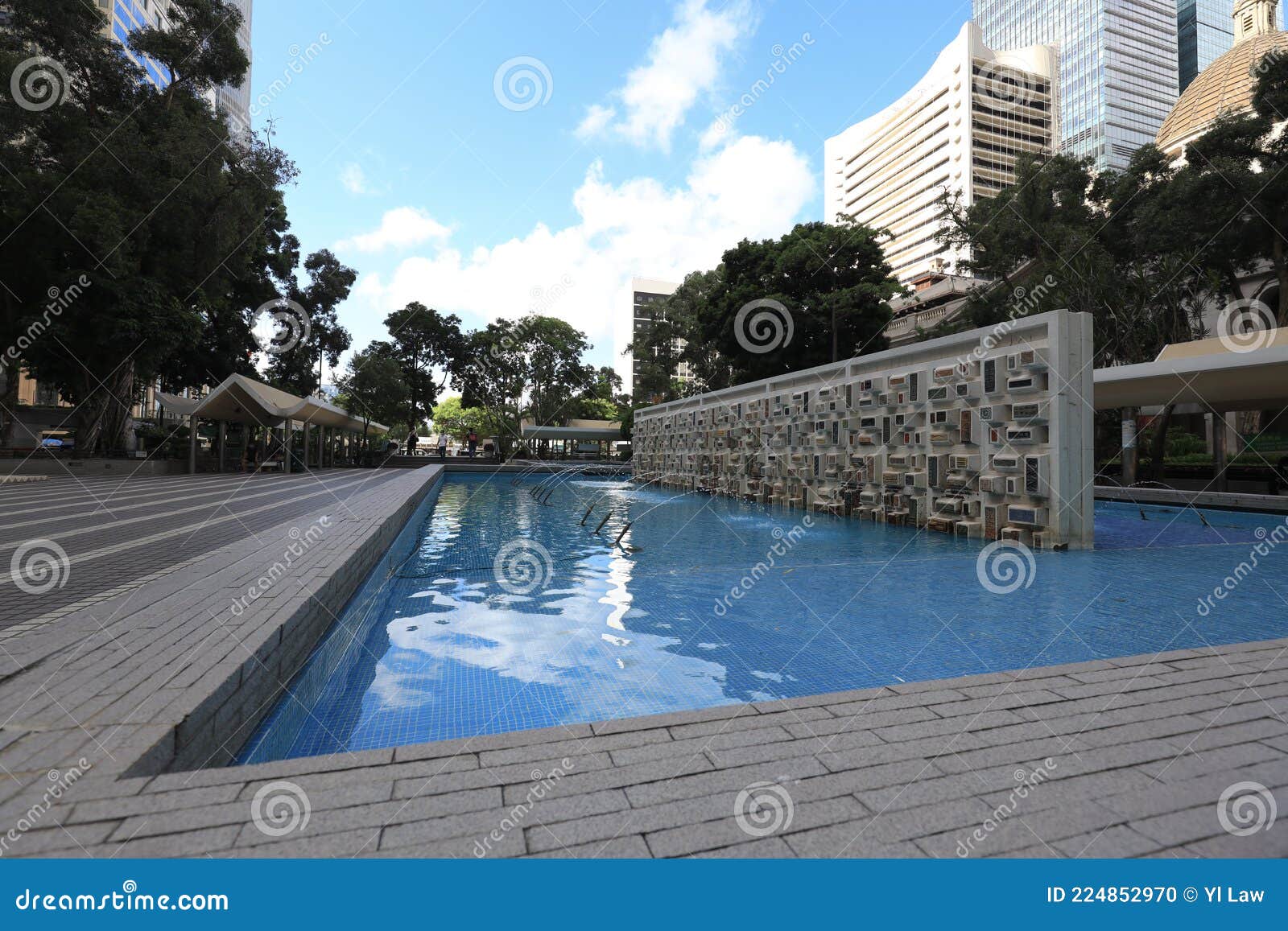 The Landscape of Statue Square. Hong Kong. 18 June 2021 Editorial Image ...