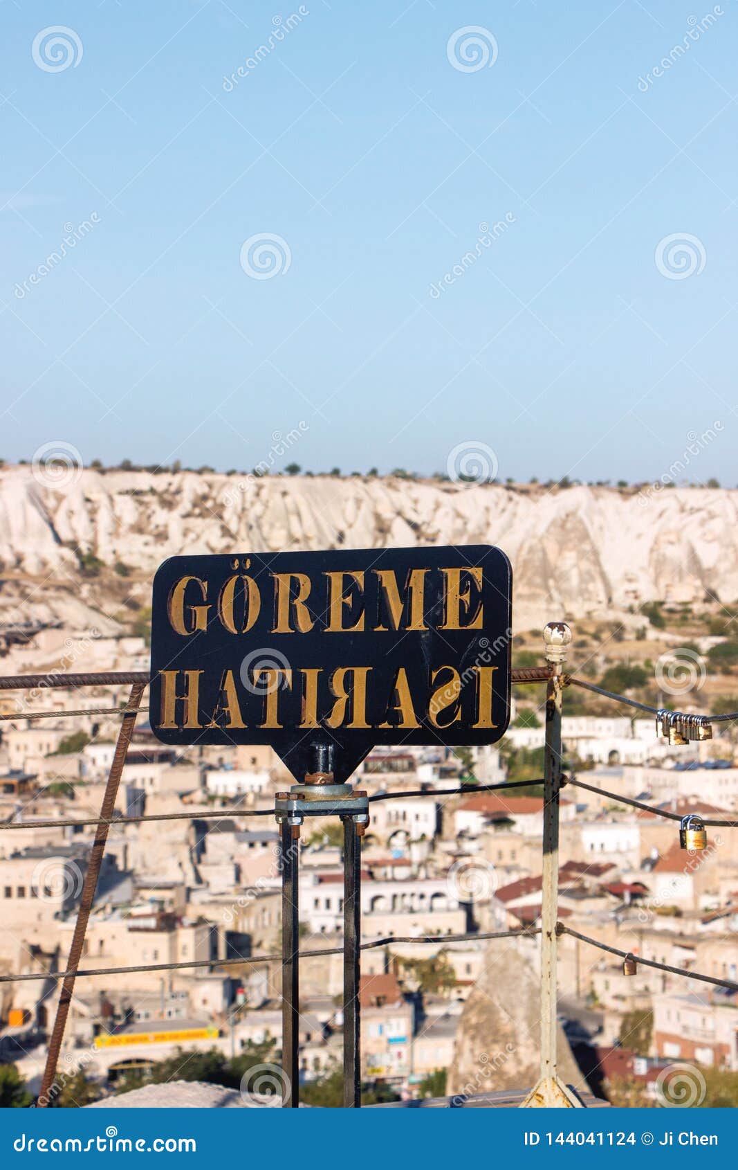 Sunset View Point in Goreme Editorial Stock Image - Image of nature ...