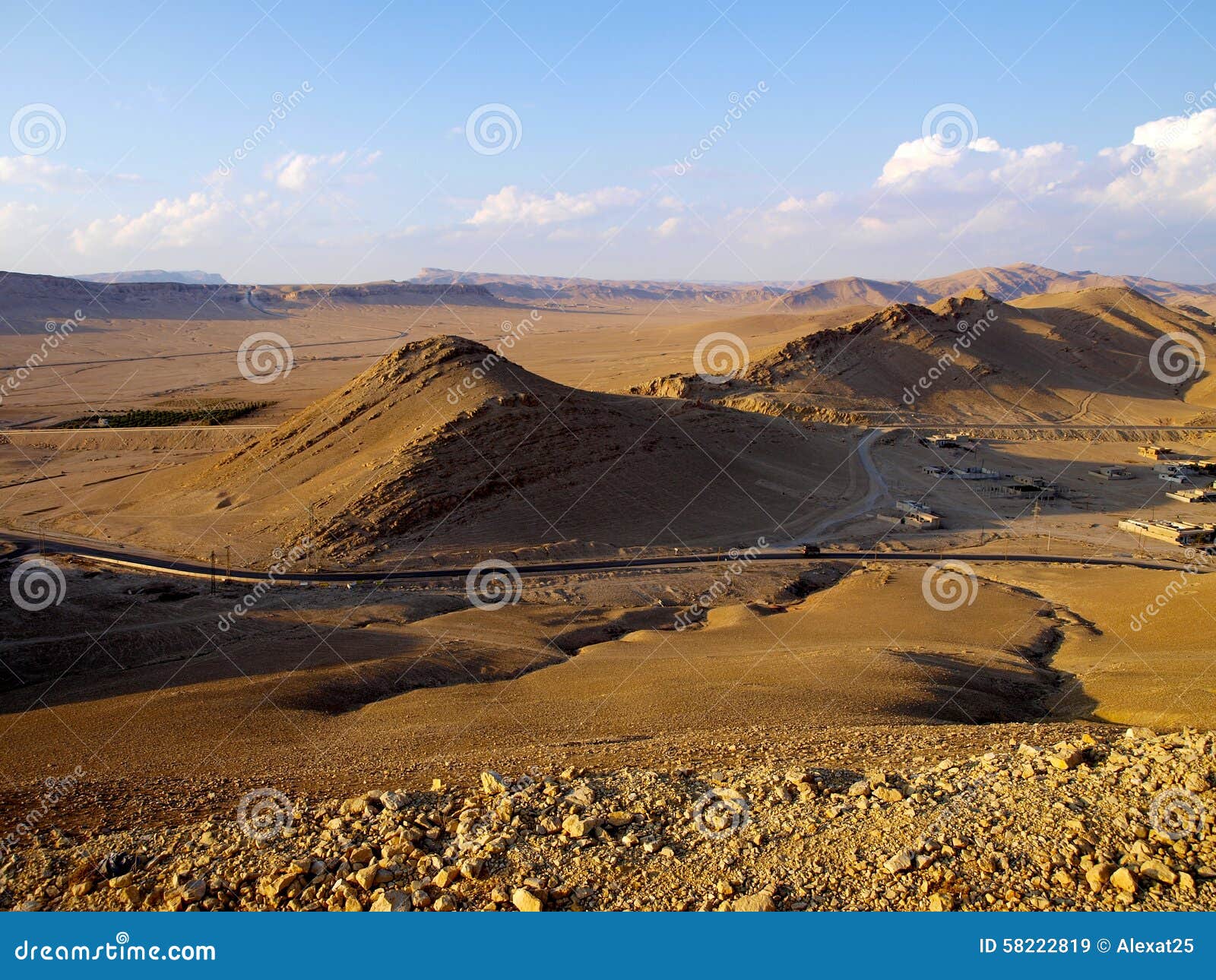 Landscape of Syria stock image. Image of tour, mountain - 58222819