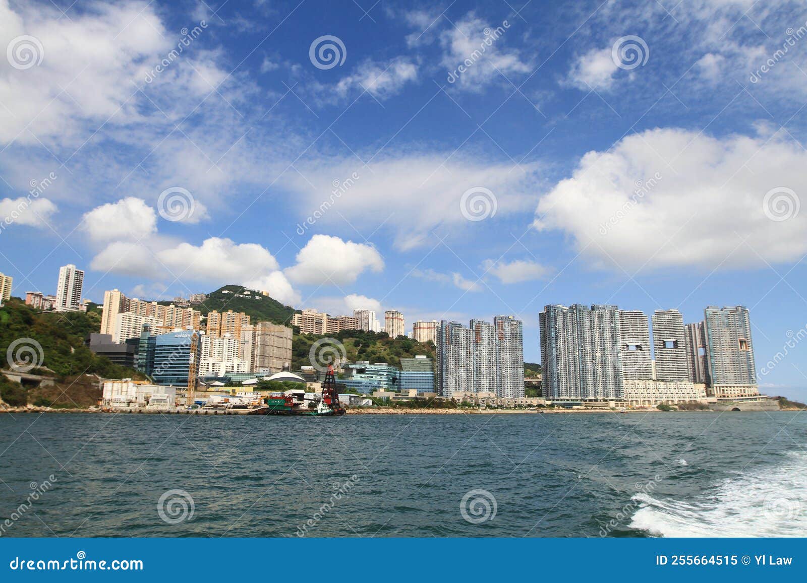 The Landscape of Telegraph Bay, Hong Kong 10 May 2011 Editorial Image ...