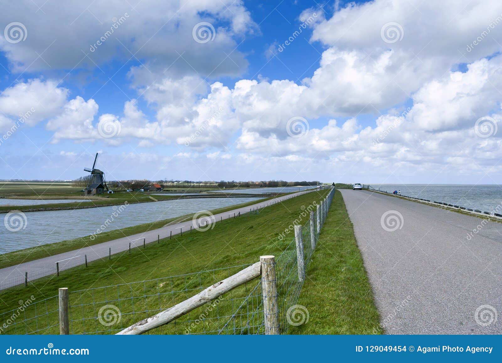 Landscape at Texel stock photo. Image of staatsbosbeheer - 129049454