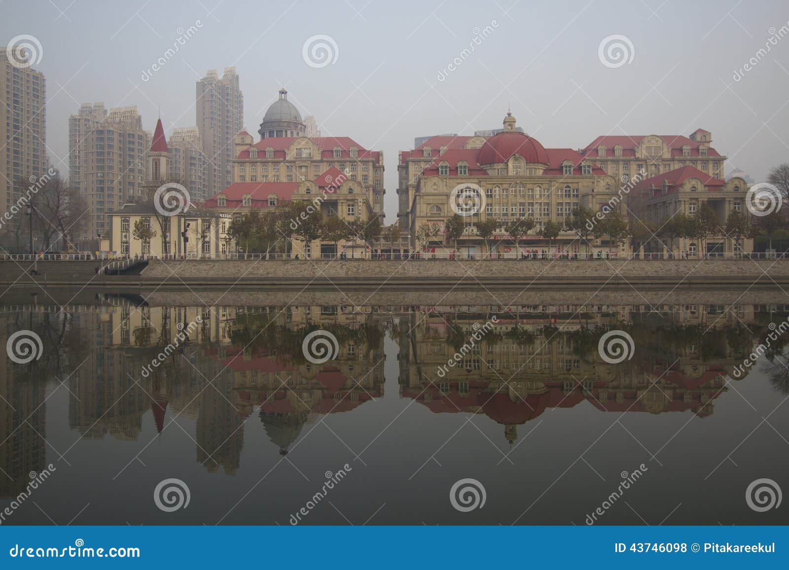 Landscape stock photo. Image of tientsin, landmark, china - 43746098