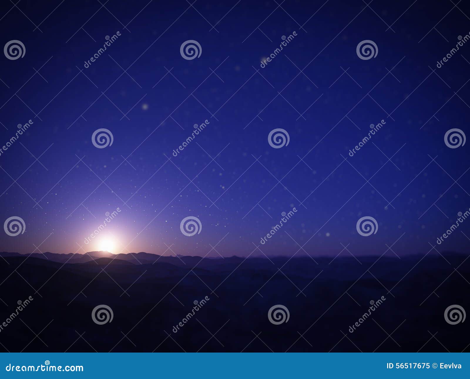 Landscape with Tilt-shift Effect. Stock Illustration - Illustration of ...