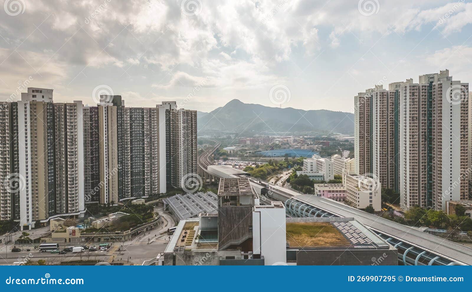 The Landscape of the Tin Shui Wai Estate, Feb 18 2023 Editorial Image ... The Landscape of the Tin Shui Wai Estate, Feb 18 2023 Editorial Image ...