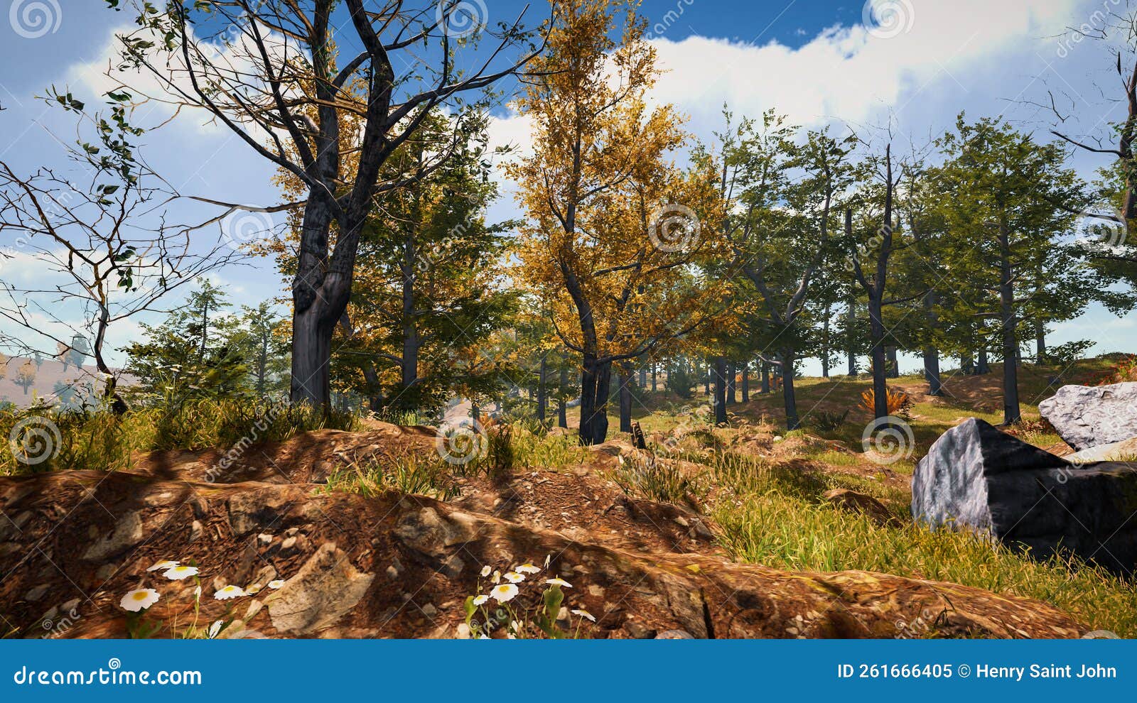 Landscape To Illustrate Sustainable Development Goals, and Ecosystem ...