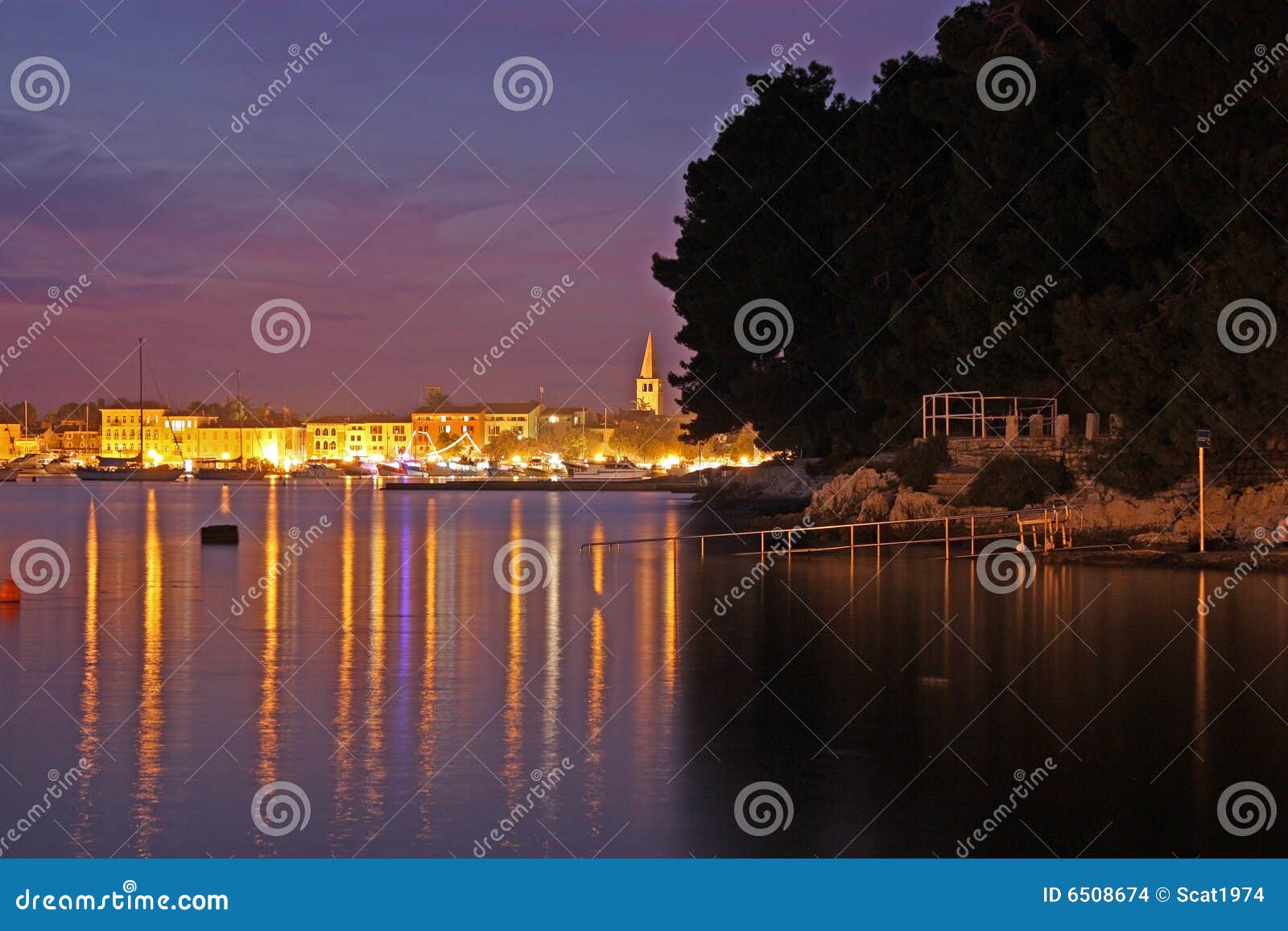 Landscape To Porech (Croatia) Stock Photo - Image of travel, european ...
