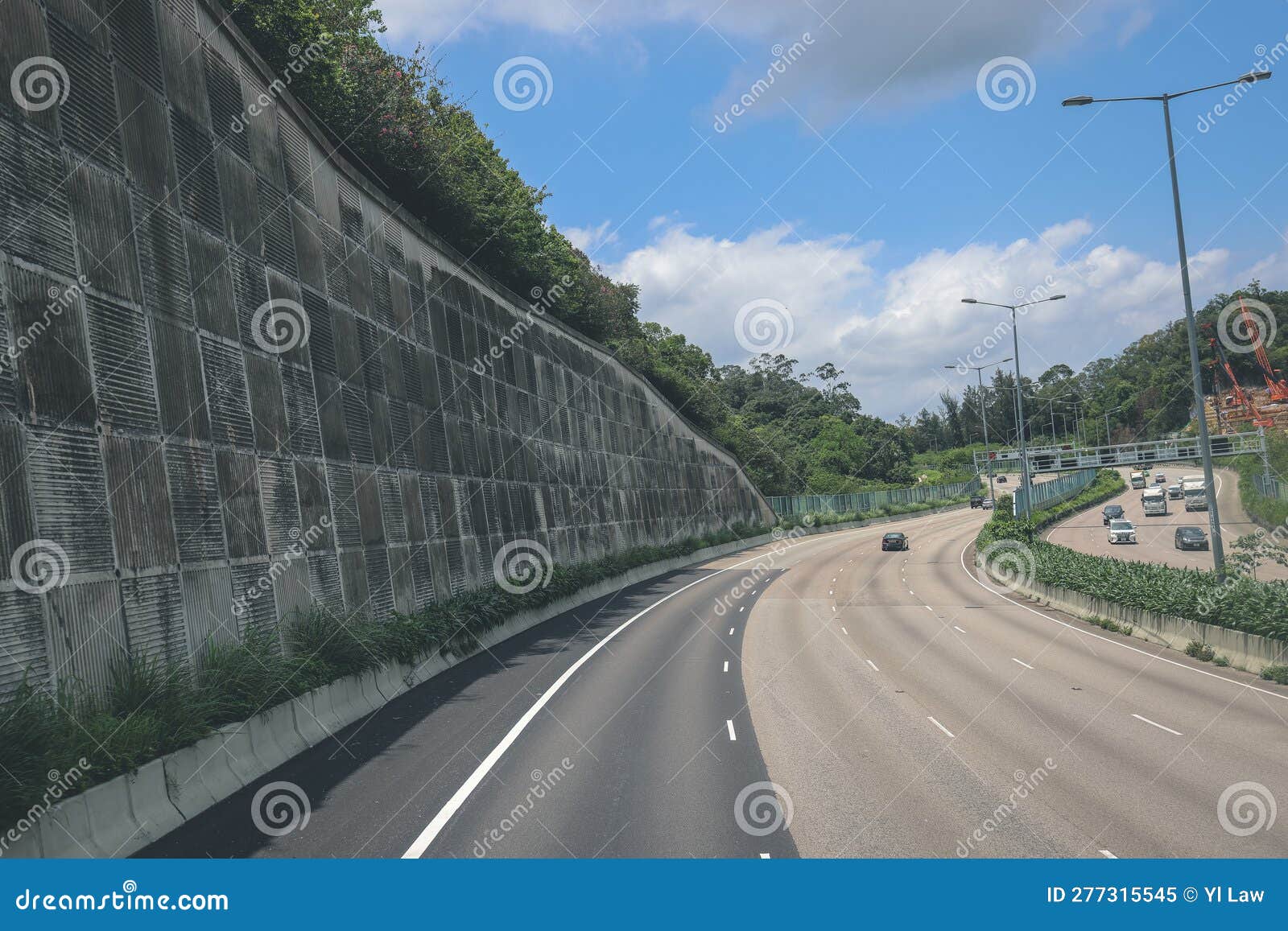 A Landscape of Tolo Highway, Hong Kong May 4 2023 Editorial Image ...