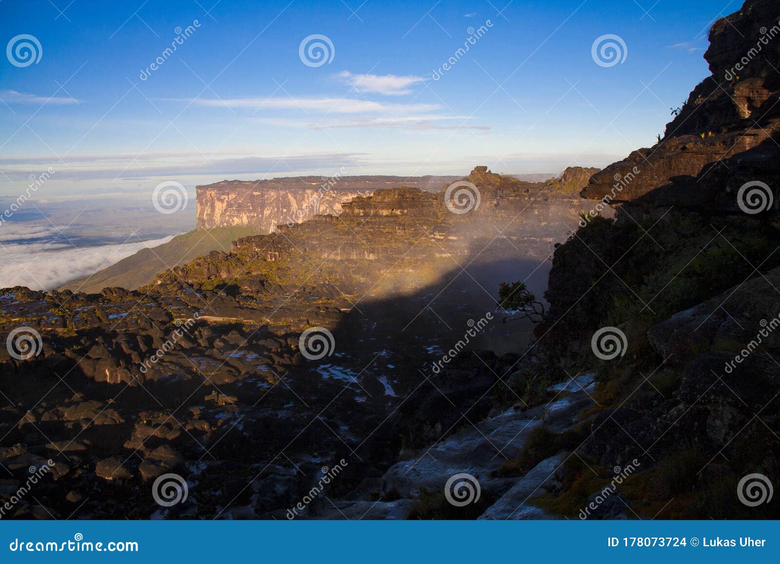 Landscape on the Top of Mount Roraima, Venezuela Stock Photo - Image of ...