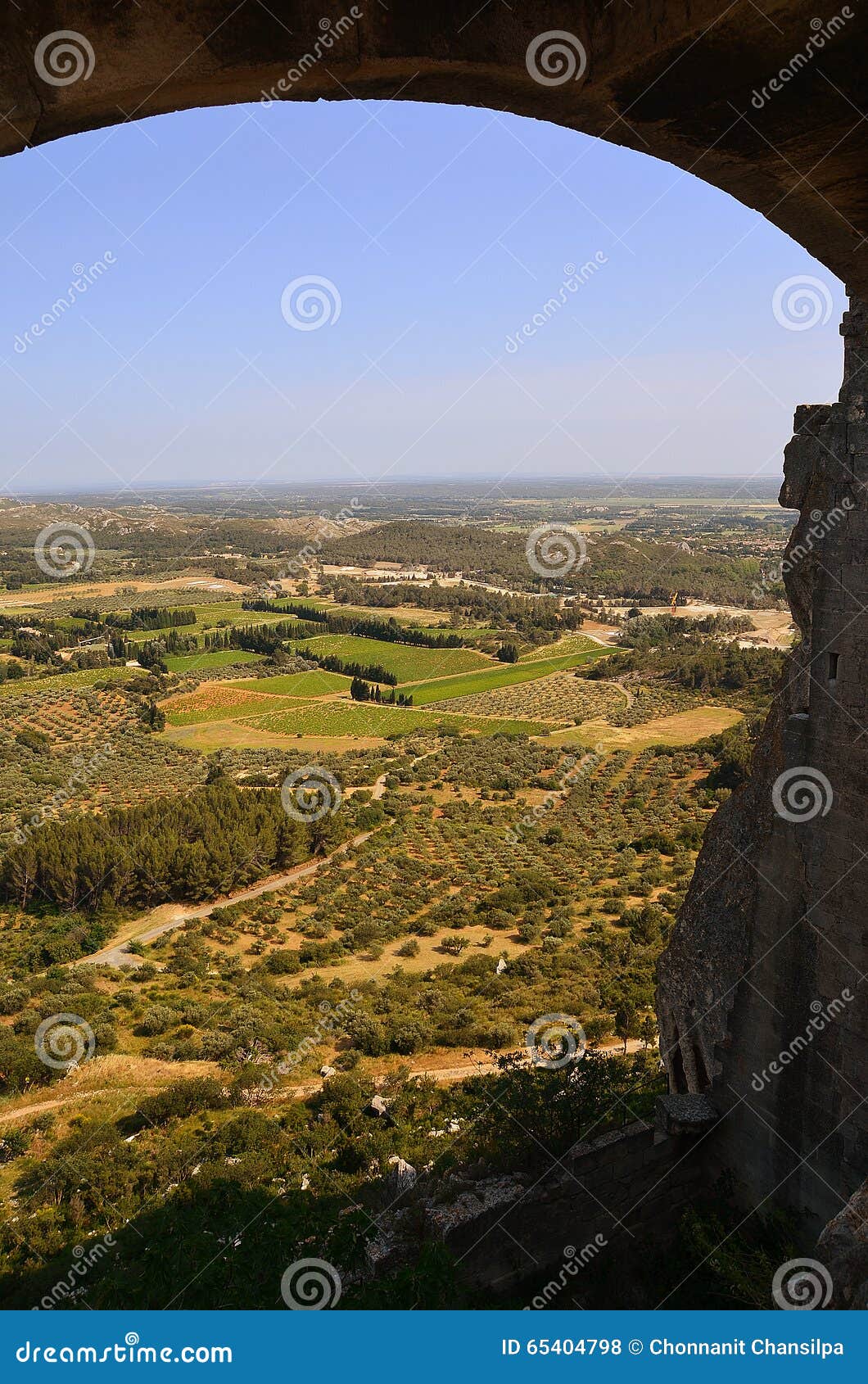 Landscape from Top of the Mountain Stock Photo - Image of horizon, view ...