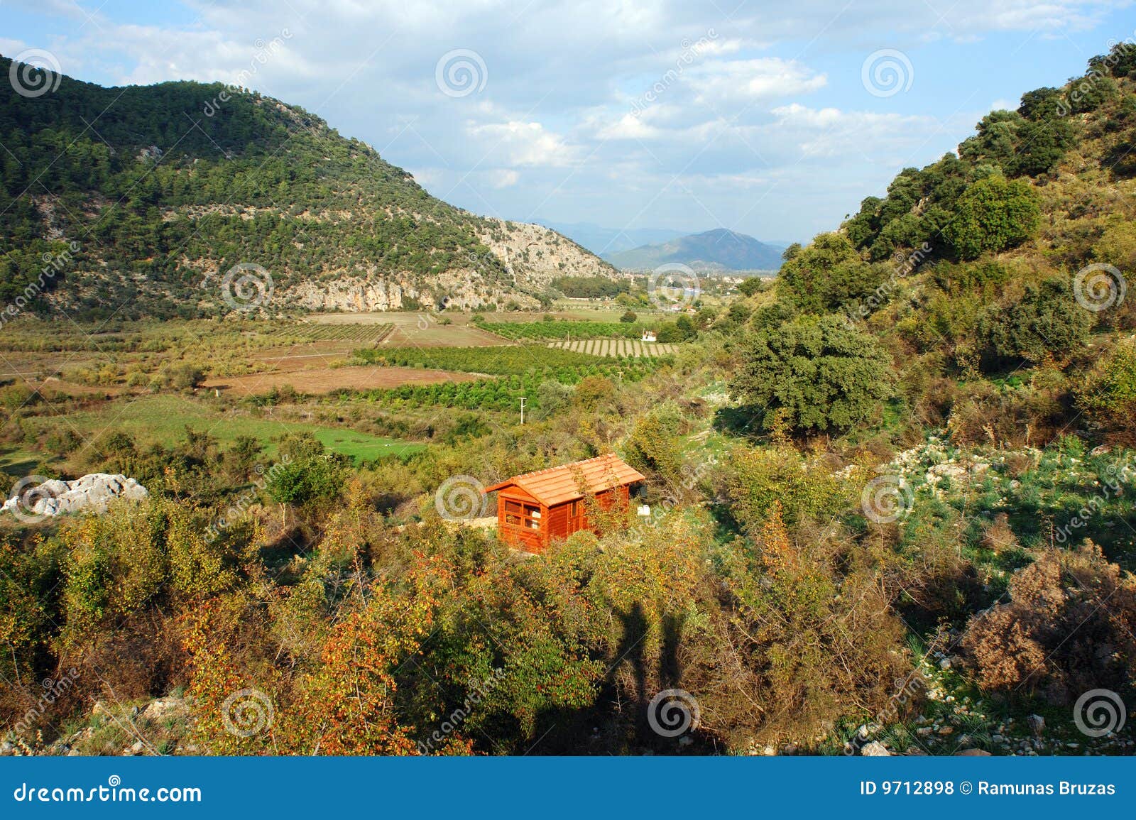 Landscape of Turkey stock photo. Image of shadows, tourism - 9712898