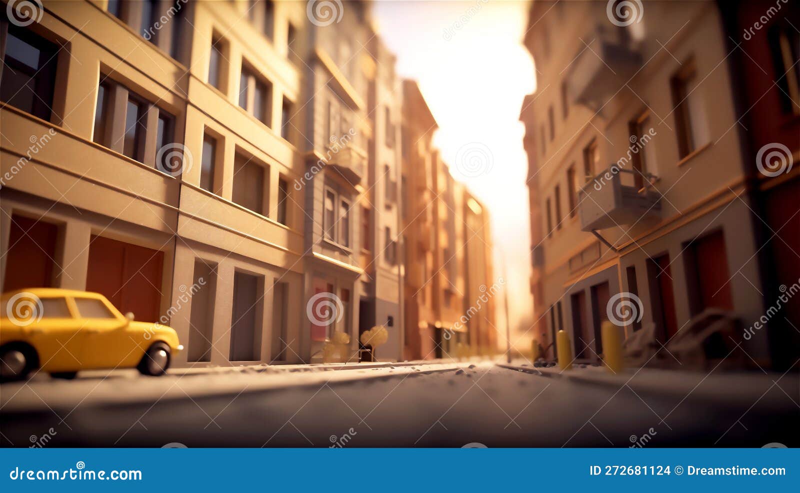 Landscape Urban Composition Stock Illustration - Illustration of ...