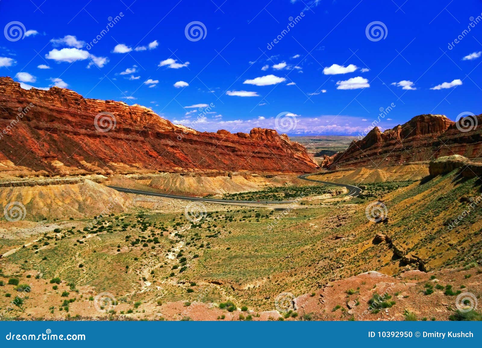 Landscape of Utah stock photo. Image of amphitheater - 10392950