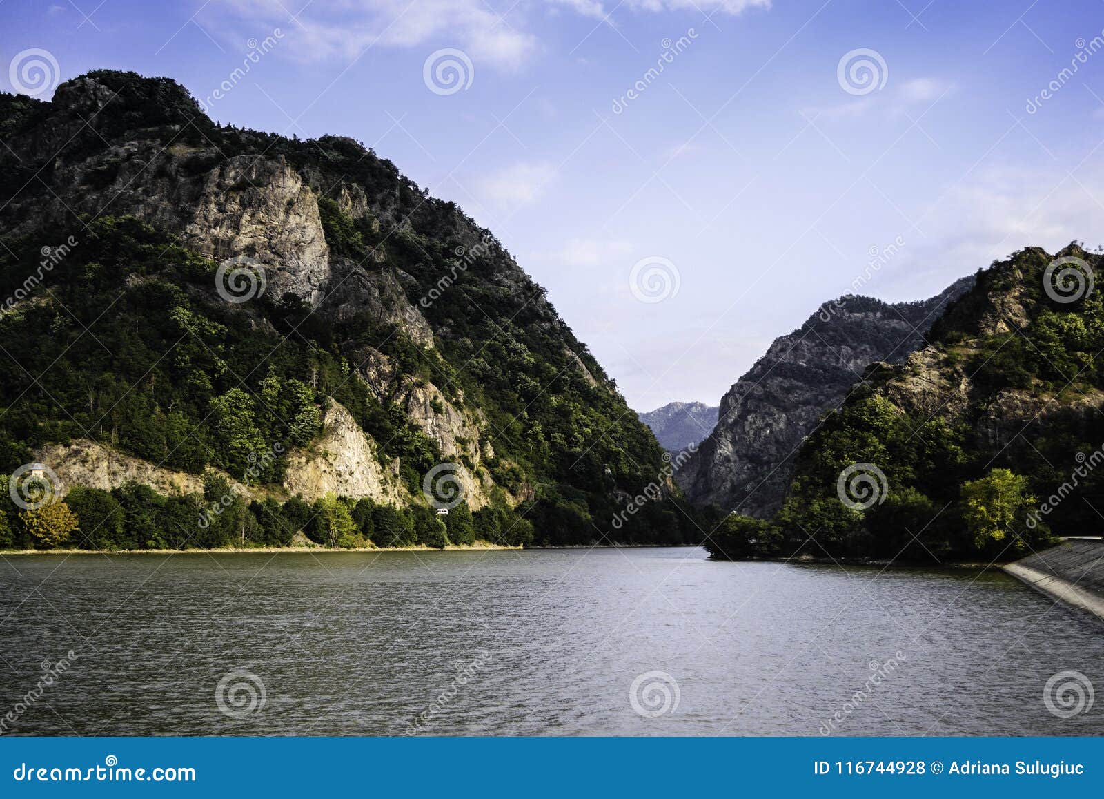 Olt river valley stock photo. Image of gorge, valley - 116744928