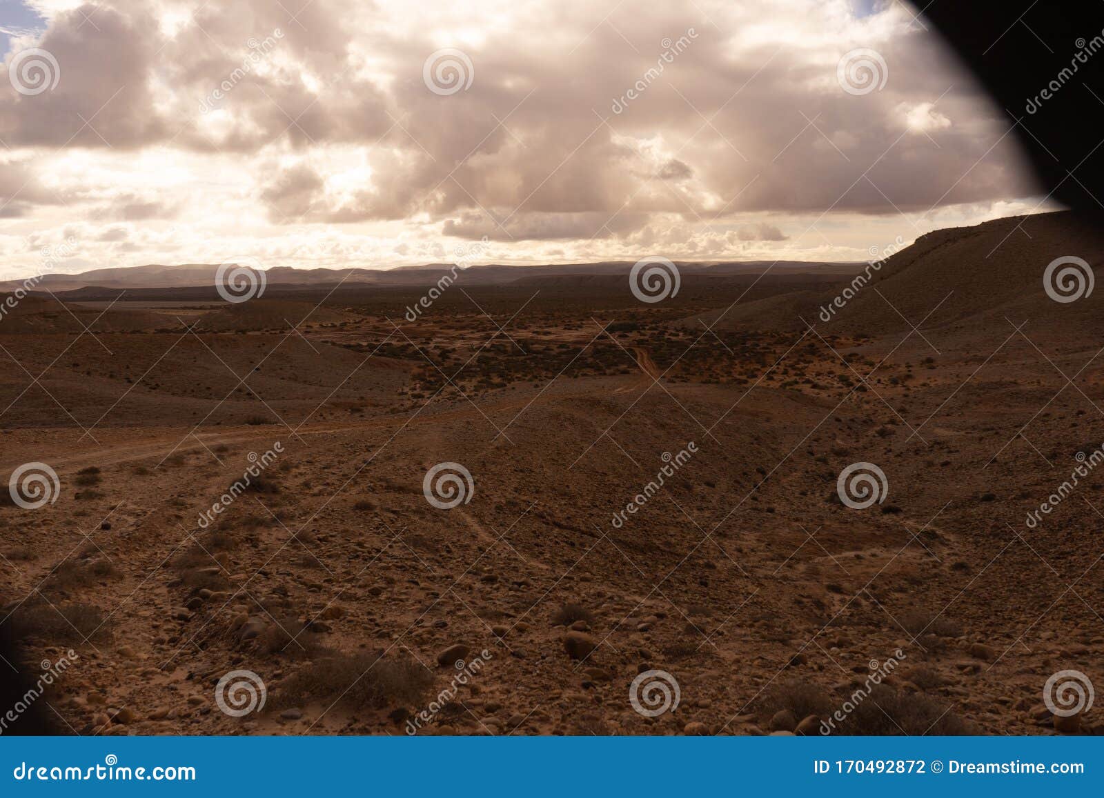 Landscape in the Valley of the River Draa Stock Photo - Image of piste ...