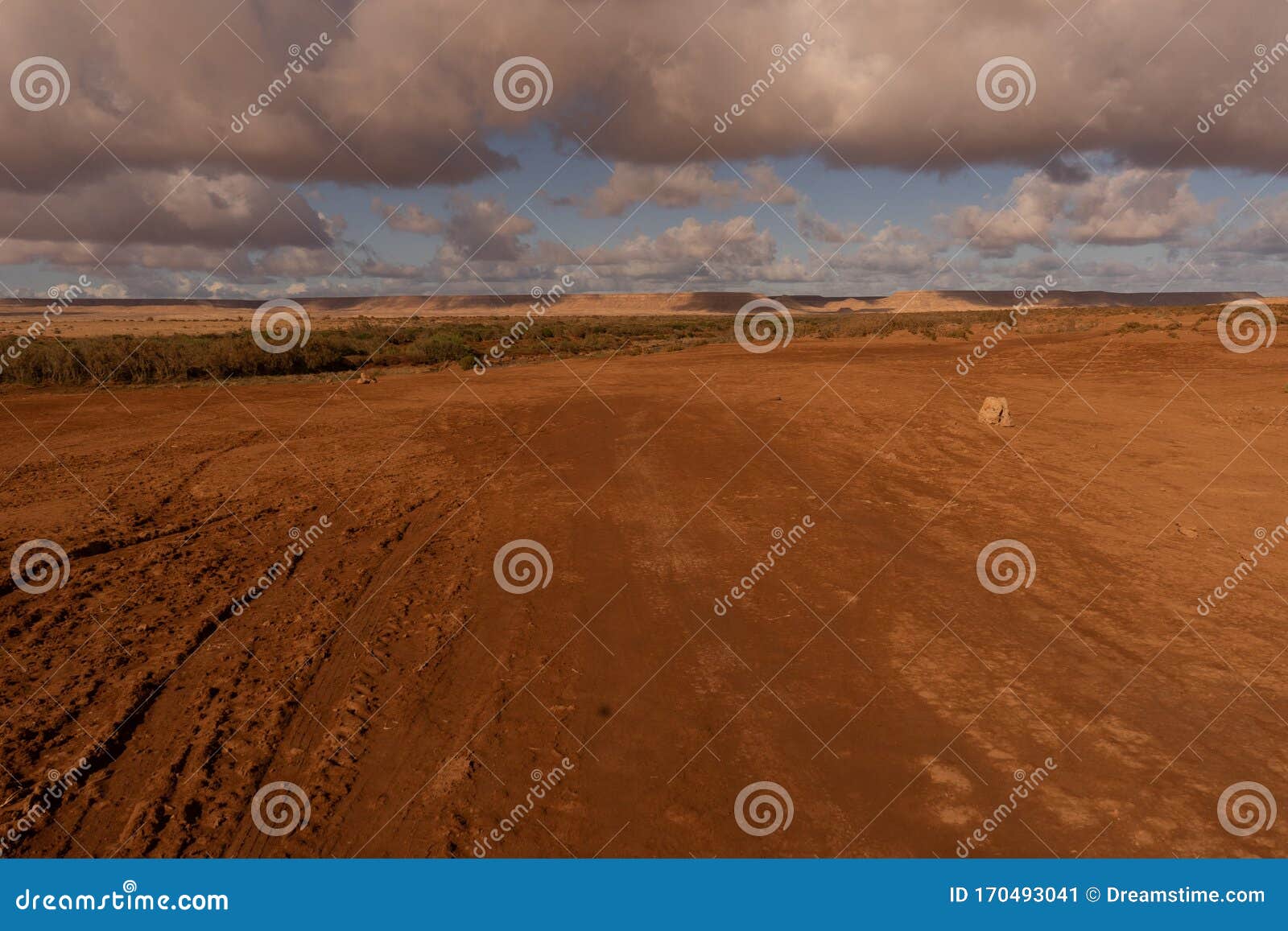 Landscape in the Valley of the River Draa Stock Image - Image of cliffs ...